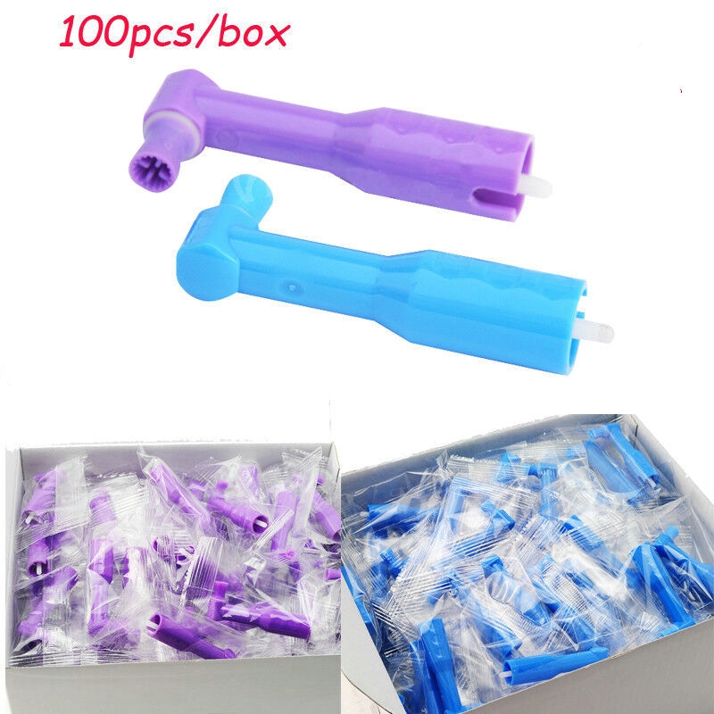 100pcs/box Dental Disposable Prophy Angles With Soft Cup Latex | Shopee ...