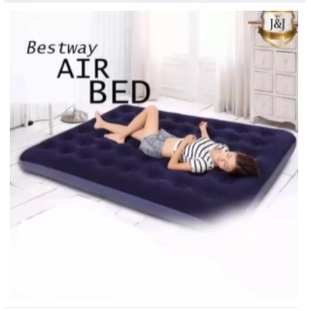 Bestway 67002 Inflatable Double Person Air Bed(Blue) | Shopee Philippines
