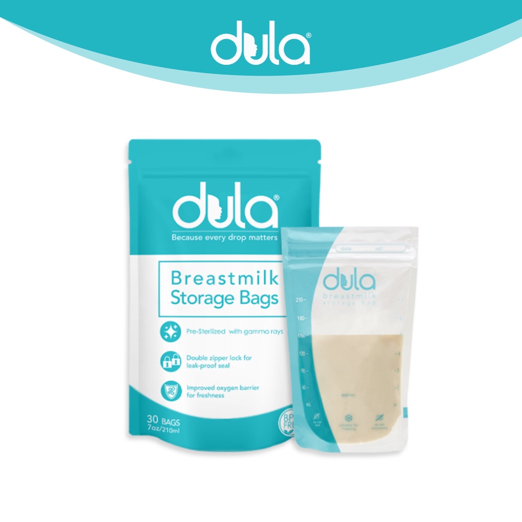 Dula Breastmilk Storage Bags 7 oz 30Pcs | Shopee Philippines