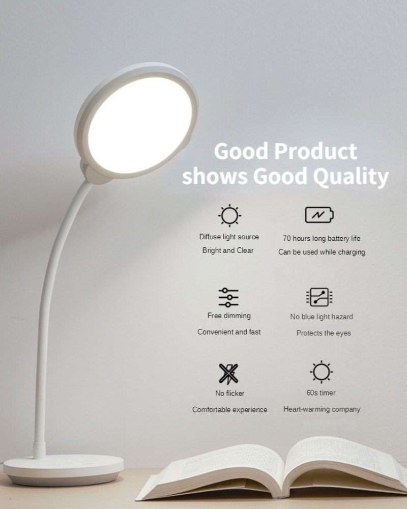 OPPLE LED Desk Table Lamp Reading USB Charging Dimmable Light Touch ...