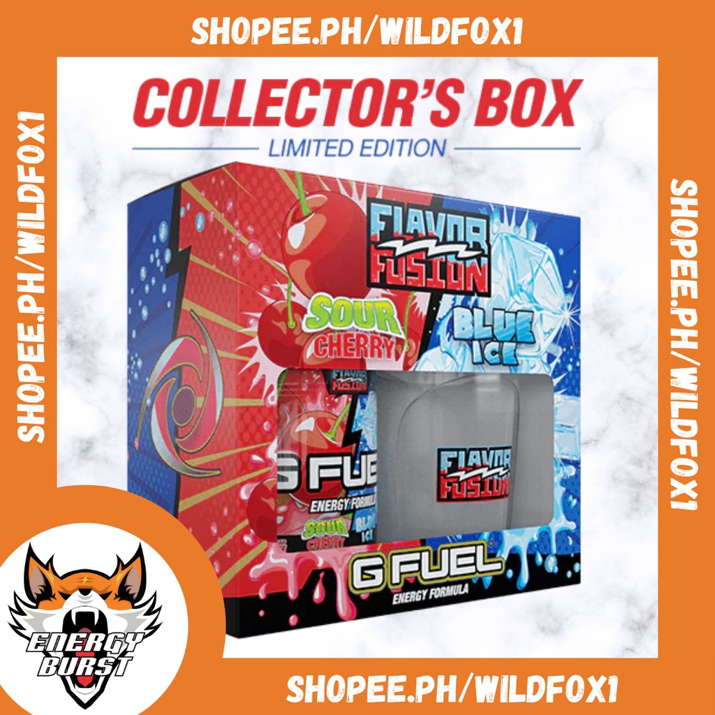LIMITED EDITION G Fuel Flavor Fusion Collector's Box Near Mint and NOOB ...