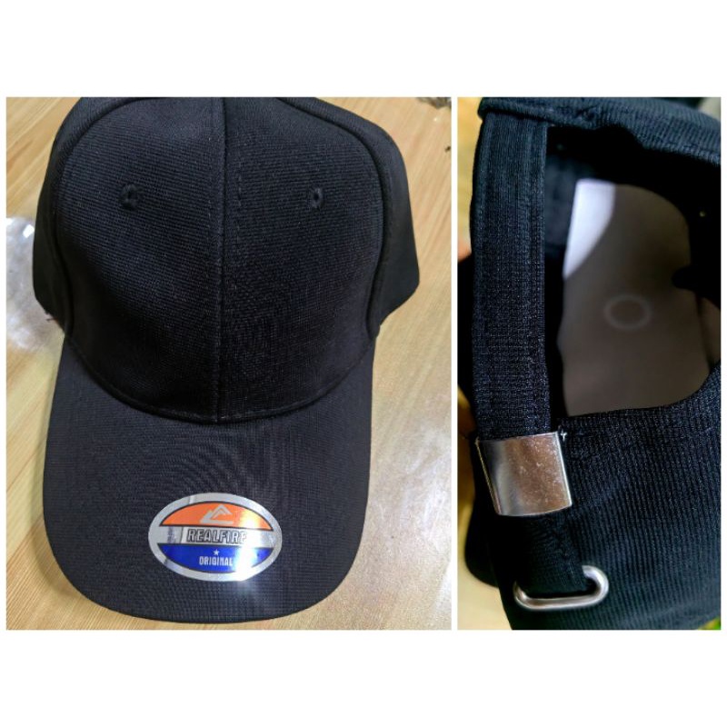 Plain Black Cap (Unisex) | Shopee Philippines