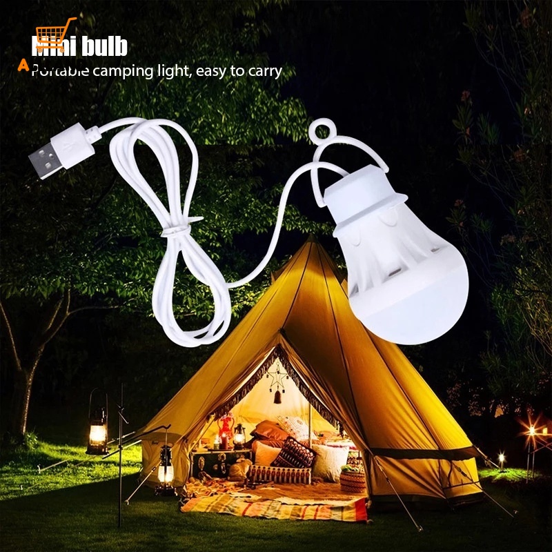 Portable USB Low Voltage LED Bulb Light/ Mini Camping Outdoor Lighting ...