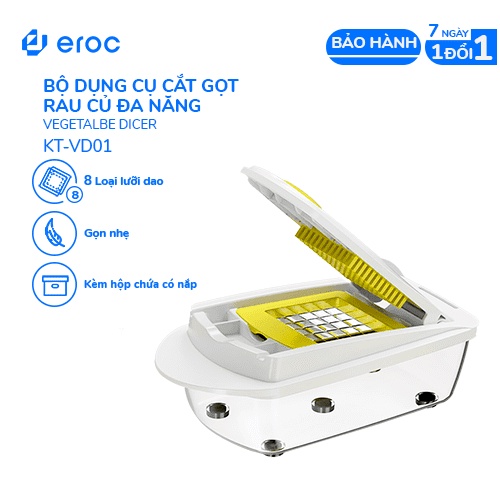 Eroc VEGETALBE DICER V-KT-VD01 Multifunctional Fruit and Vegetable ...
