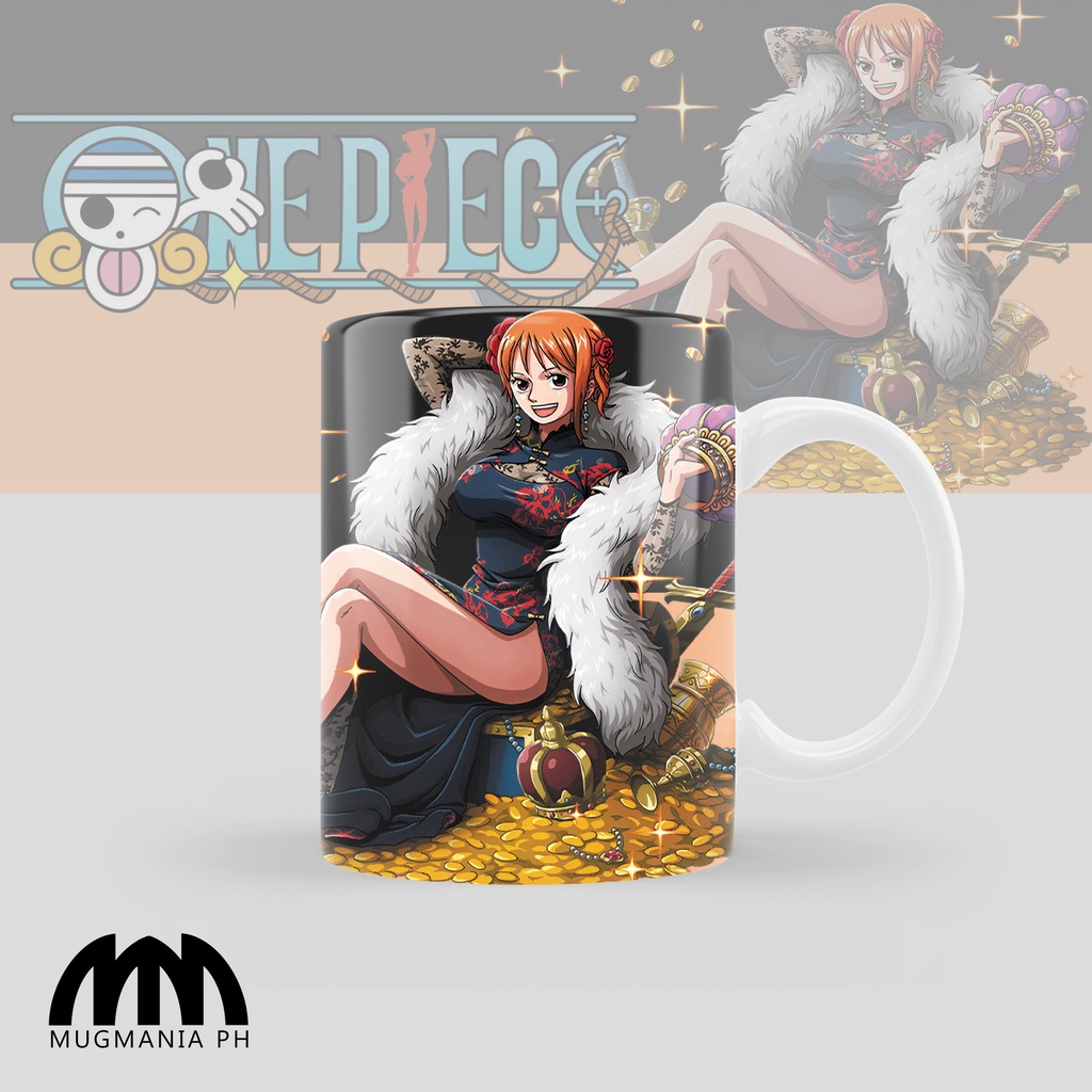 Anime Mugs - Mugmania - One Piece - Nami V2 Mugs 11oz | Shopee Philippines