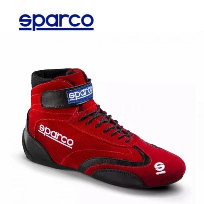 sparco Genuine Leather Racing Shoes FIA Certified Car Riding Card F1 ...