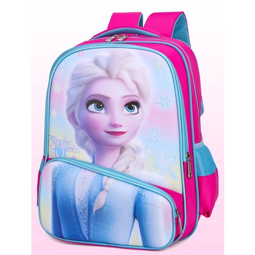 3d Backpack For Children To Go To School Frozen Elsa 2022 | Shopee ...