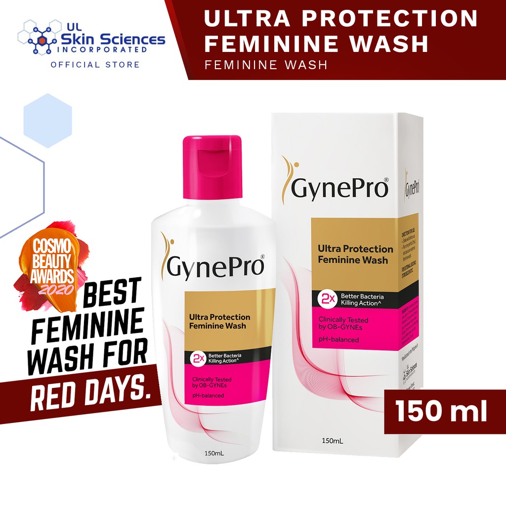 Gynepro Ultra Protection Feminine Wash 60ml / 120ml | Shopee Philippines
