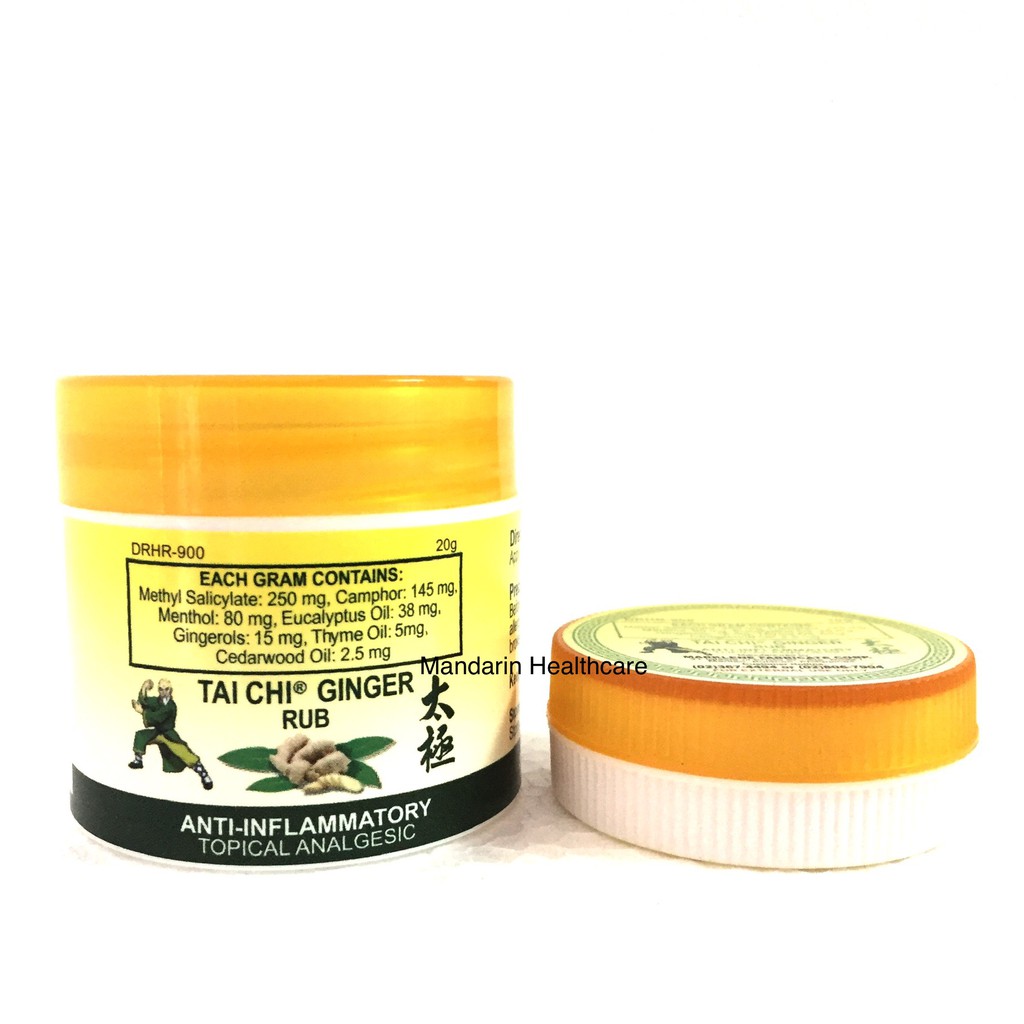 Tai Chi Ginger Rub Topical Analgesic | Shopee Philippines