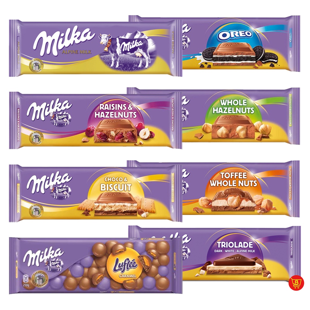 Milka Big Bar Chocolate | Shopee Philippines