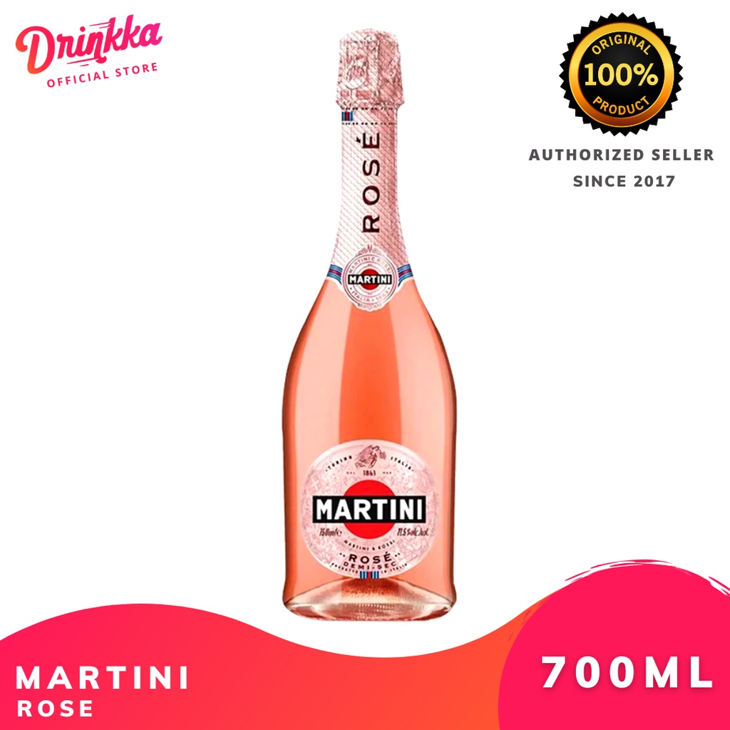 Martini Rose Sparkling Wine 700ml | Shopee Philippines
