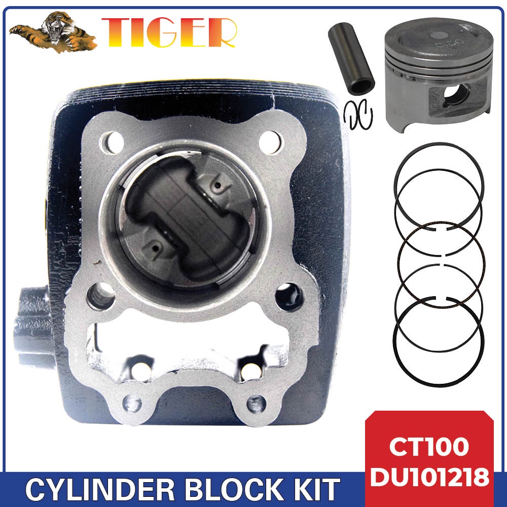 Kawasaki CT100 Tiger Cylinder Block Kit (w/ Piston, Piston Rings, Pin ...