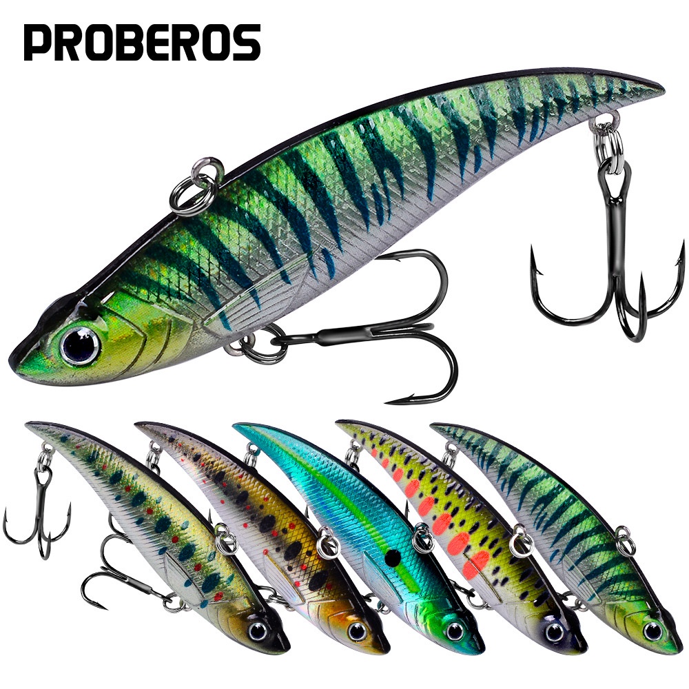 PROBEROS 1pc Sinking Pencil Fishing Lure VIB 9cm/19.5g Hard Bait Bionic ...