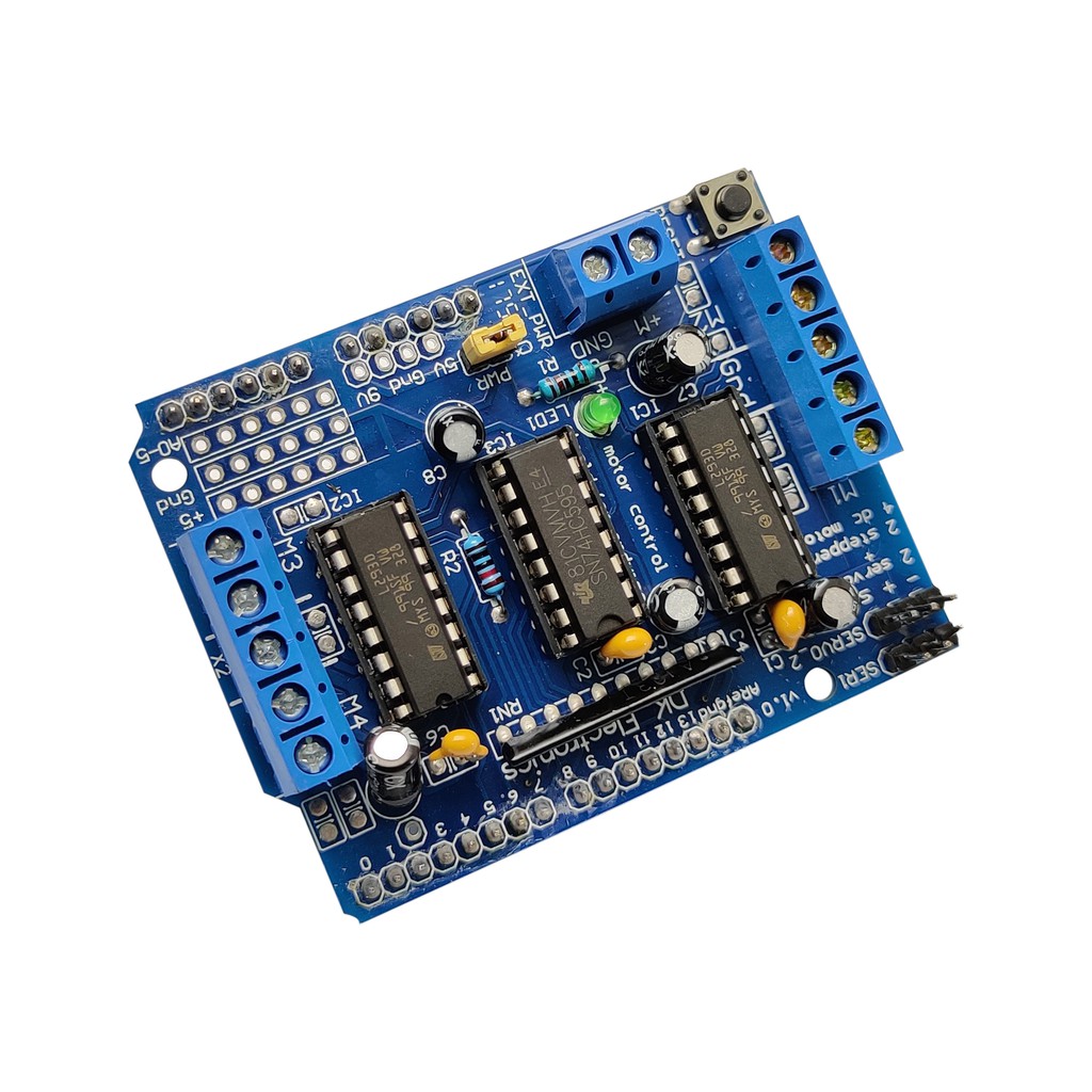 L293D Motor Control Drive Shield Dual For arduino Mega2560 Duemilanov ...