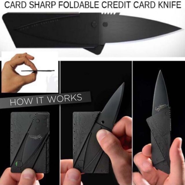 Card sharp credit card knife | Shopee Philippines
