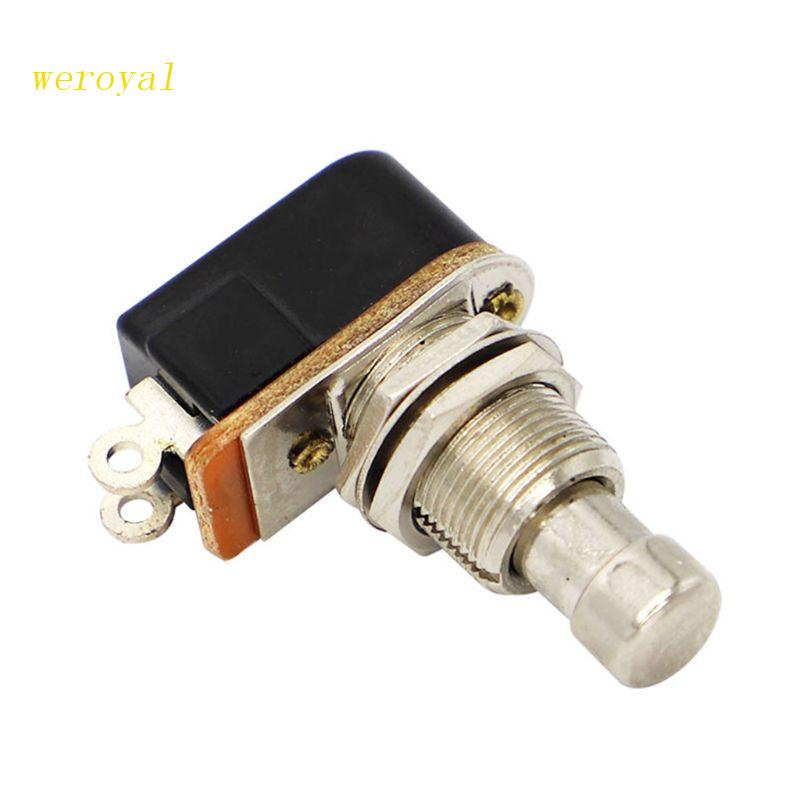 weroyal Electric Guitar Effects Pedal Box Momentary Soft Push Button ...