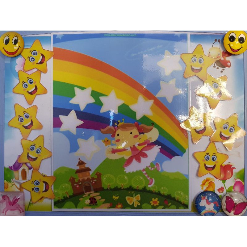 ESL Reward - 10 stars reward for ESL teachers (MAGNETIC OR VELCRO ...