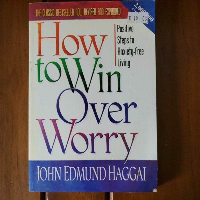 How to Win Over Worry by John Edmund Haggai (Second hand book) | Shopee ...
