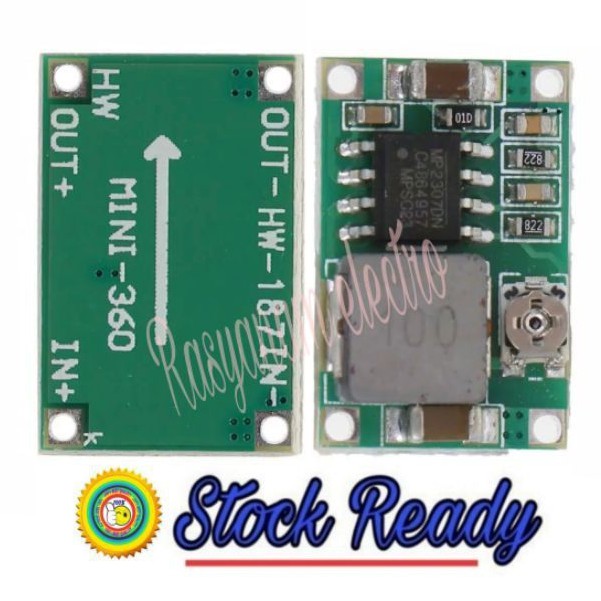 Mini 360 Mp2307 Dc-Dc Step Down Buck Regulator Lm2596 Module. | Shopee ...