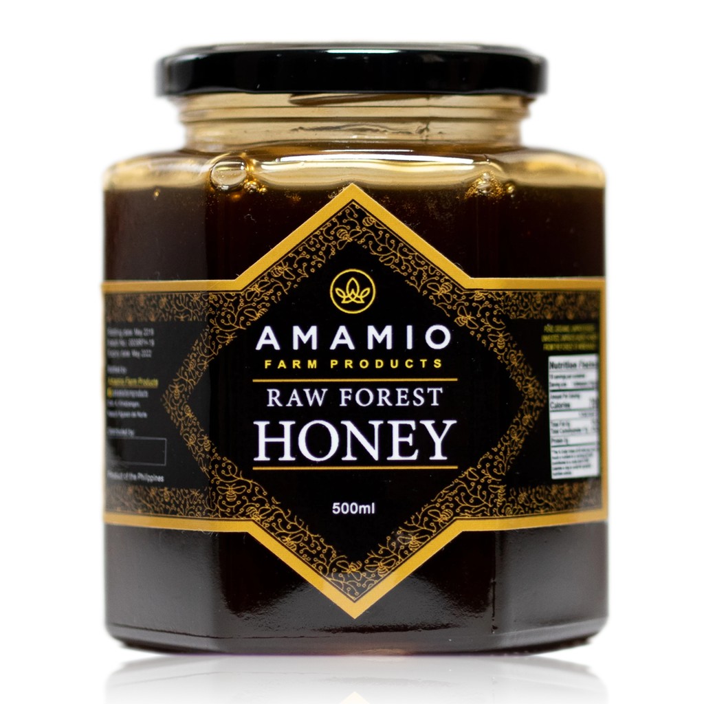 Amamio Raw Forest Honey (500ml) | Shopee Philippines