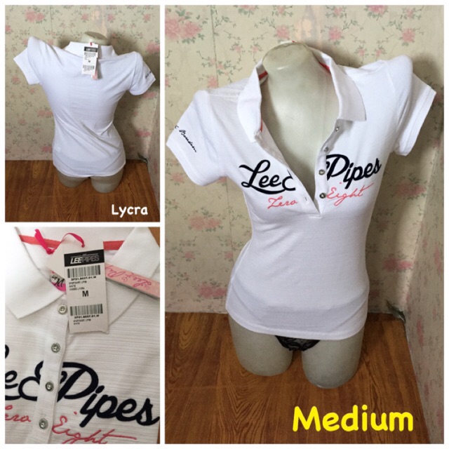 Original Lee Pipes Ladies Poloshirt | Shopee Philippines