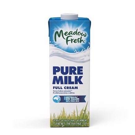 MEADOW FRESH FULL CREAM PURE MILK 1 LITER | Shopee Philippines