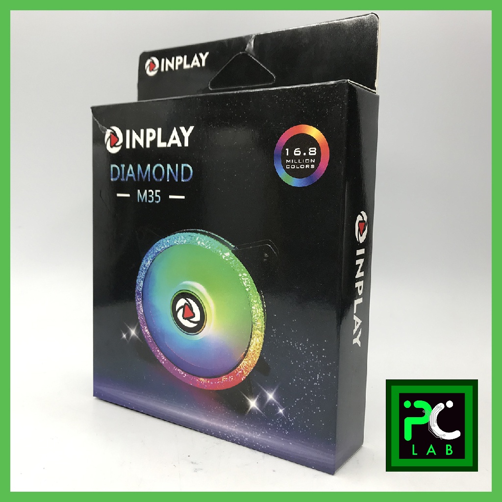 InPlay M35 Diamond RGB Single Fan | Shopee Philippines