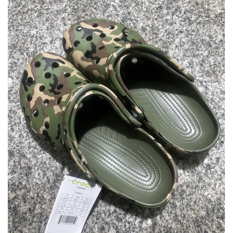 Crocs Classic Clog Camo / Slides / Sandals | Shopee Philippines