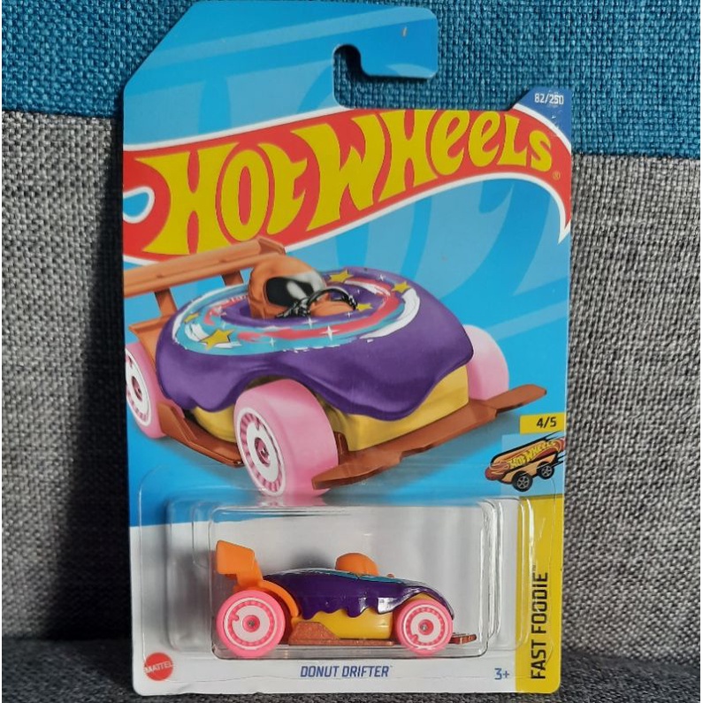Hot Wheels Donut Drifter Purple Fast Foodie Diecast | Shopee Philippines