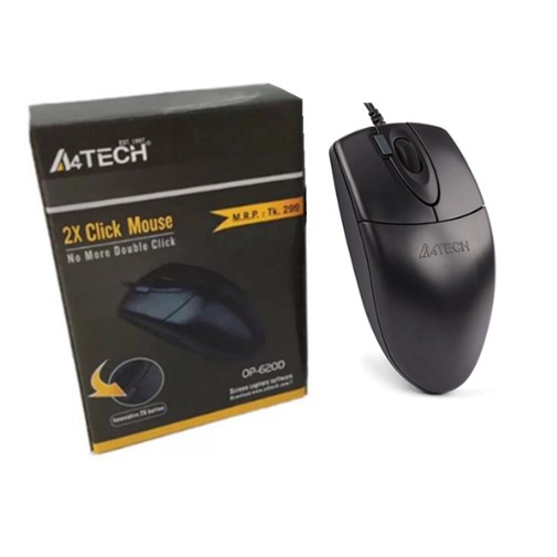 a4tech USB wired mouse A4tech OP-620D usb wired 2x click no more double ...