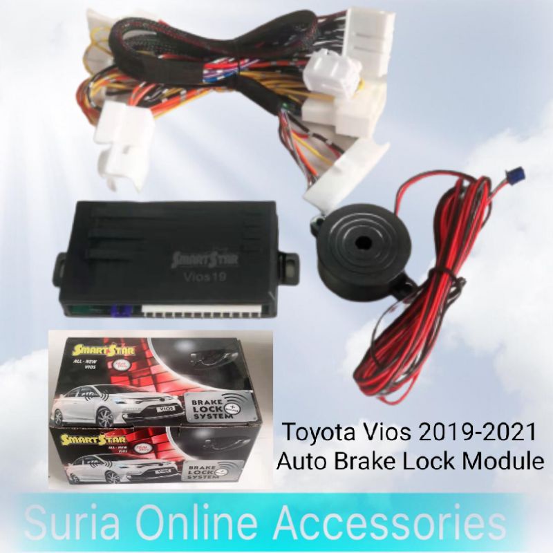 Toyota Vios 2019-2021 Auto Brake Lock Module Plug And Play Device ...