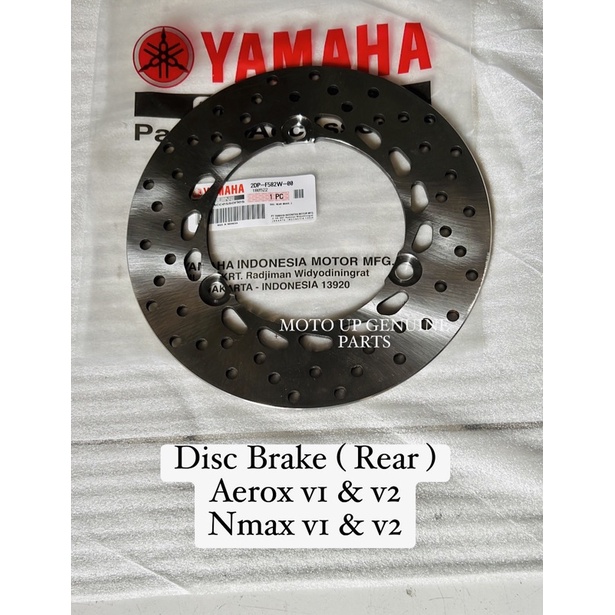 Front & Rear Disc Brake Aerox v1 & v2 Nmax v1 & v2 Yamaha Genuine | Shopee Philippines