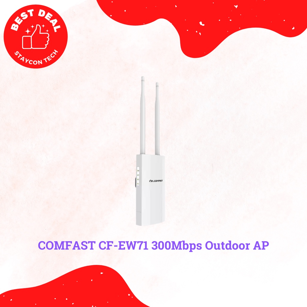 COMFAST CF-EW71 V2 300MBPS OUTDOOR HIGH POWER AP | Shopee Philippines
