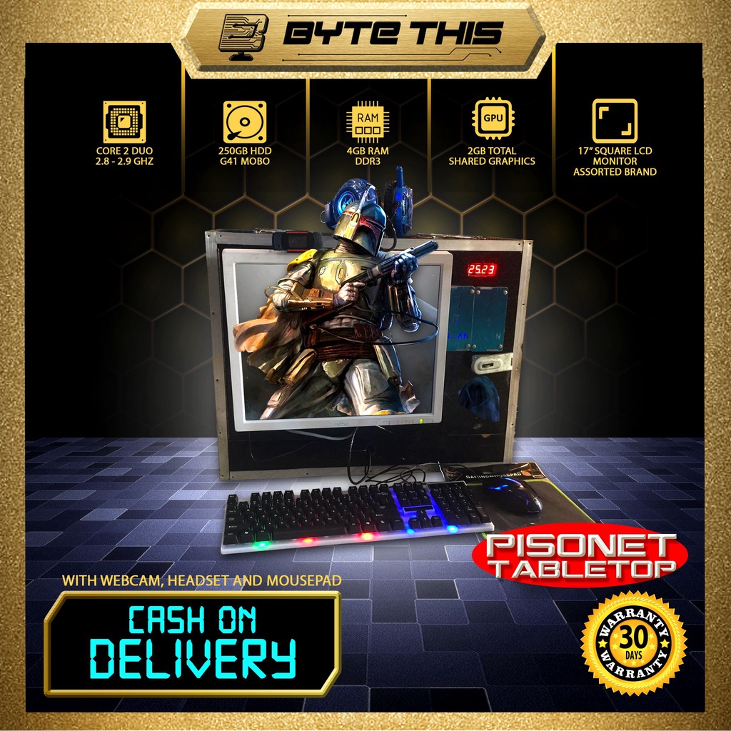 TABLETOP PISONET |Bytethis | Shopee Philippines