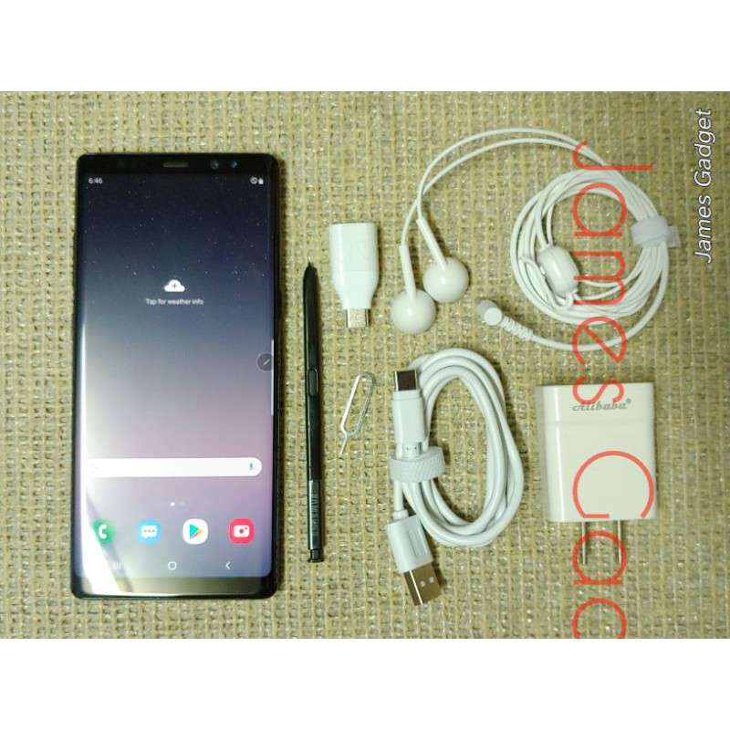 Samsung Galaxy Note8 256gb SM-N950N (Authentic/Original/Legit) Slightly Used/2nd Hand | Shopee ...