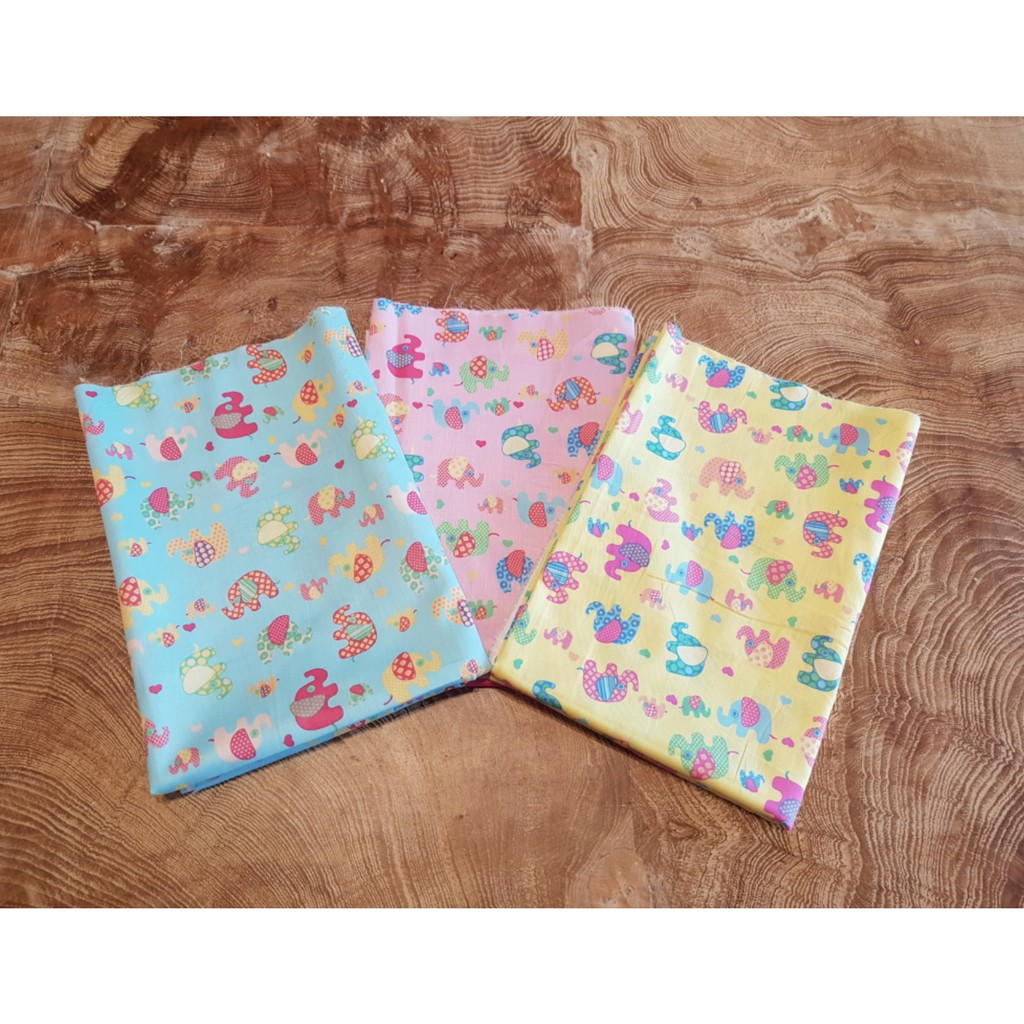 KATUN Tokai Senko Japanese Cotton Fabric with Elephant Animal Motif ...