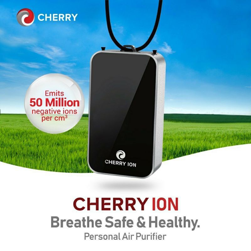Cherry Ion Personal Air Purifier Portable Necklace Shopee Philippines
