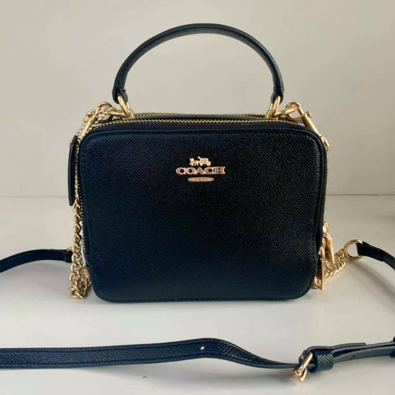 COACH BOX CROSSBODY (COACH C2872) | Shopee Philippines