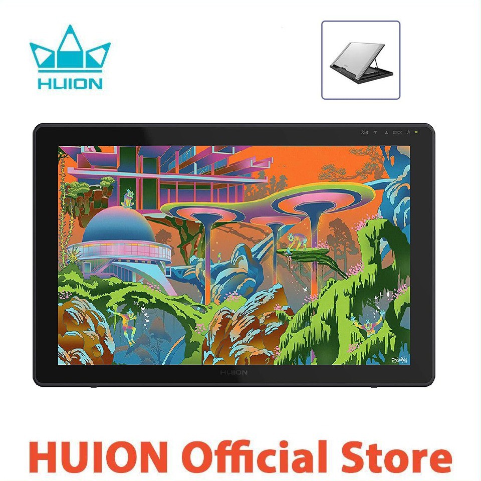 HUION Drawing Tablet KAMVAS 22 Plus Pen Display with Battery-Free ...