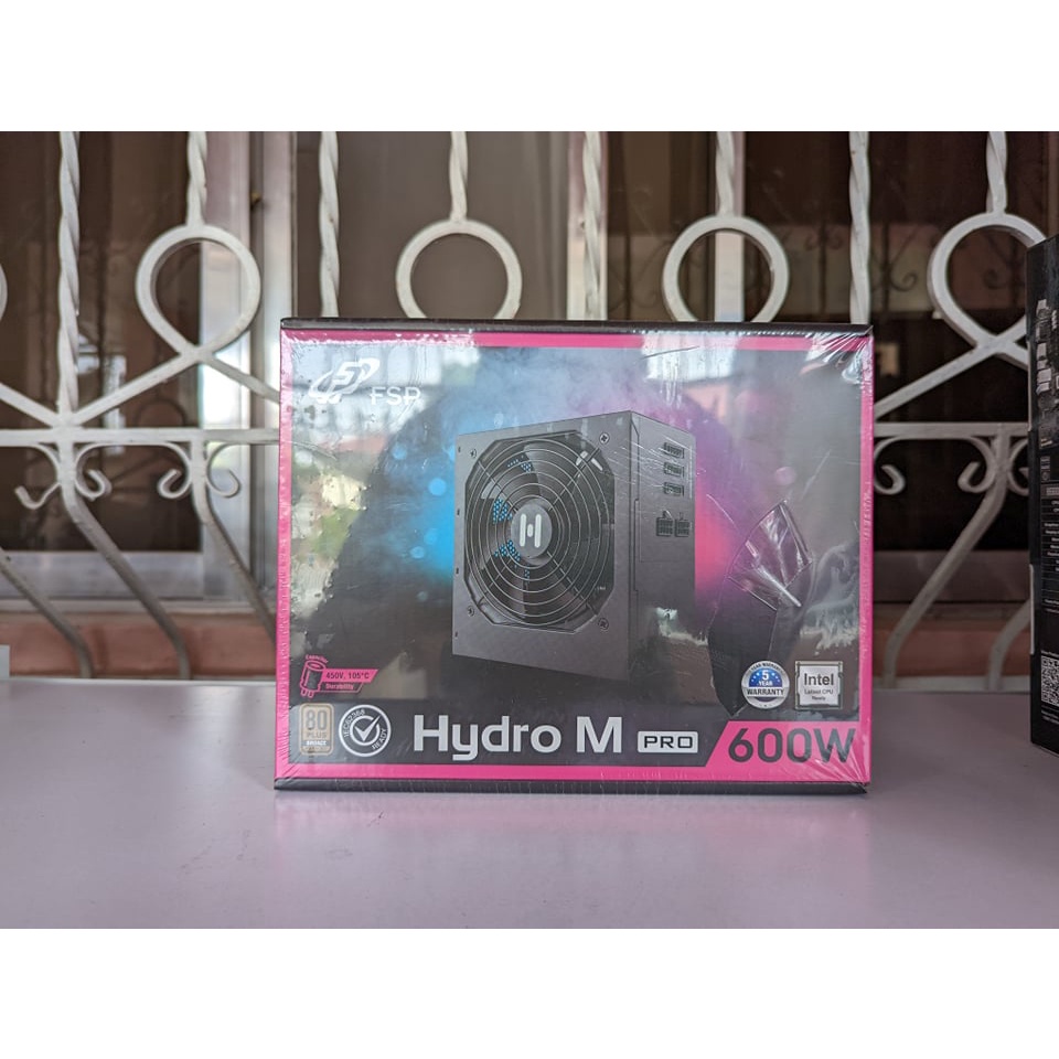 FSP Hydro M Pro 600w 80+ Bronze Semi Modular Power Supply | Shopee ...