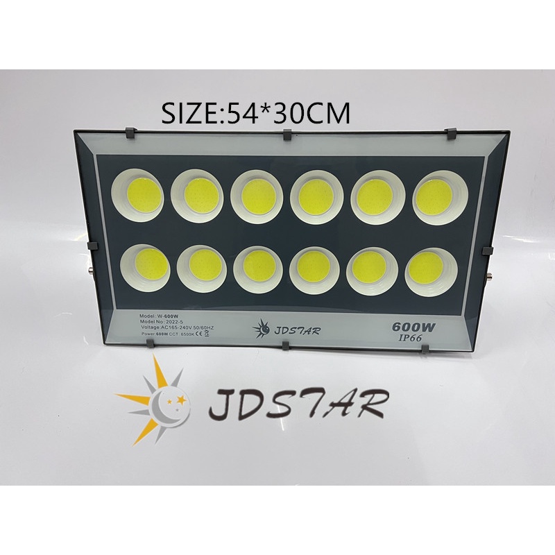 JDSTAR High Power 400W 500W 600W 1000W IP66 Outdoor COB LED Flood Light ...