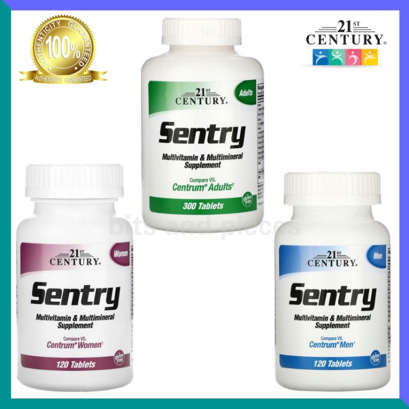 ON HAND 21st Century SENTRY Multivitamin and Multimineral Supplement ...