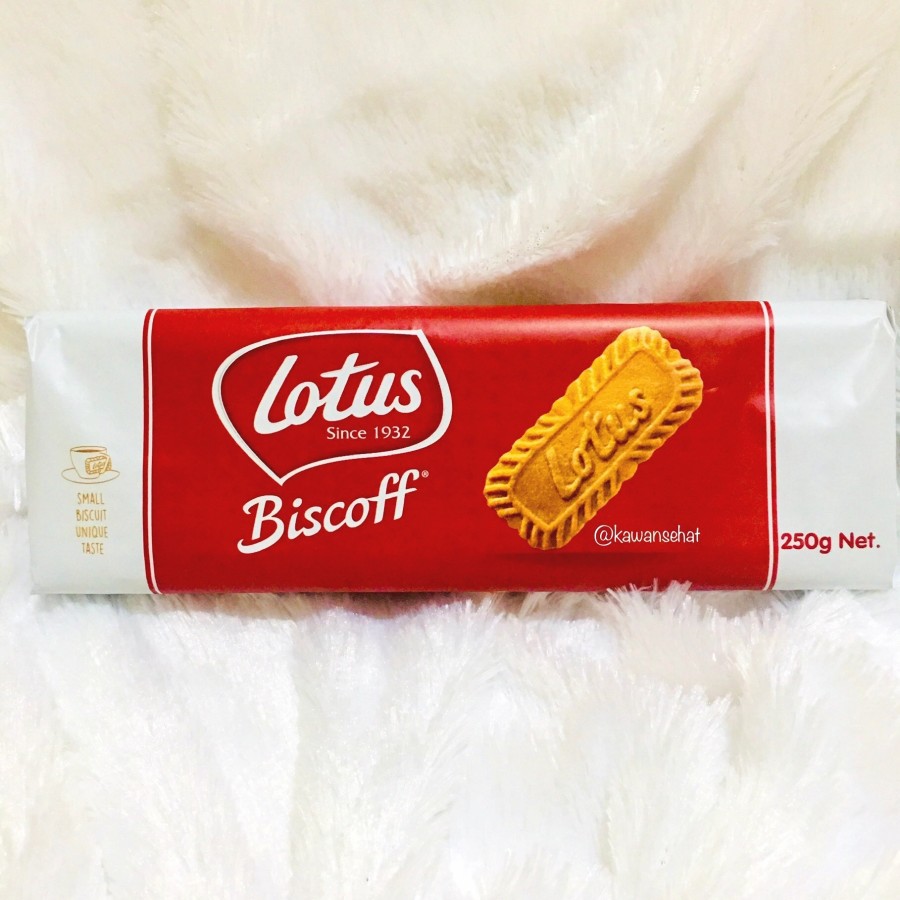 Lotus Biscoff Biscuit 250gr contains 32 pcs | Caramel Biscuits | Shopee ...