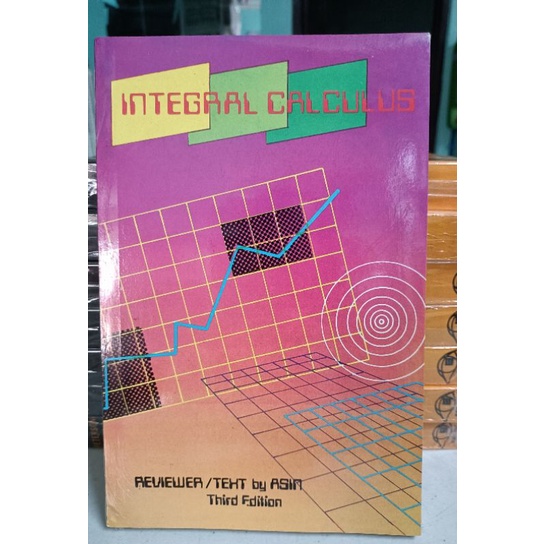 Integral Calculus (third edition) By Asin | Shopee Philippines