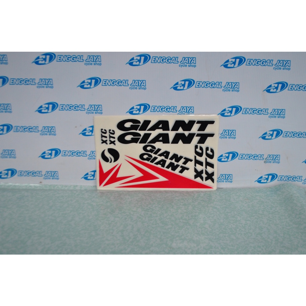 Decal Sticker Giant Bike Sticker - MTB Hybrid Roadbike Bike Sticker Old ...