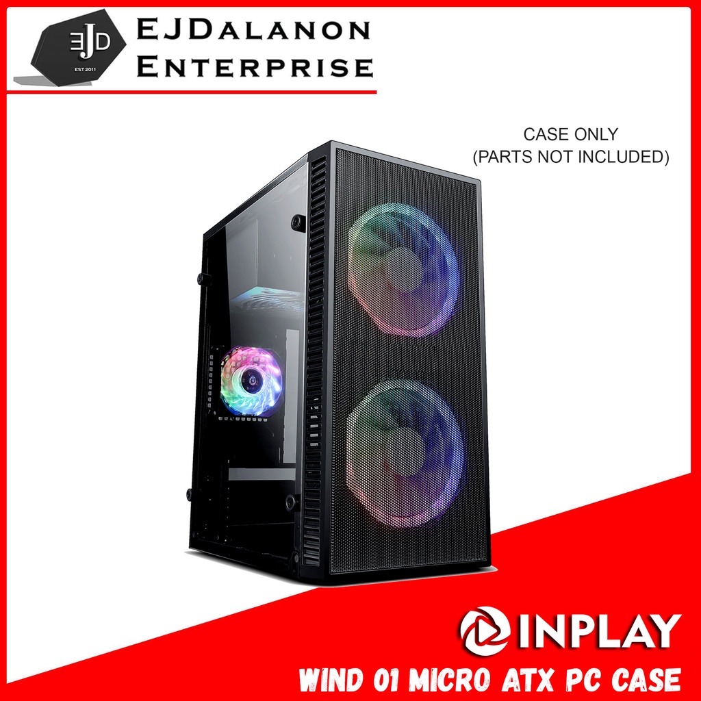 INPLAY Wind 01 Micro ATX PC Case | Shopee Philippines