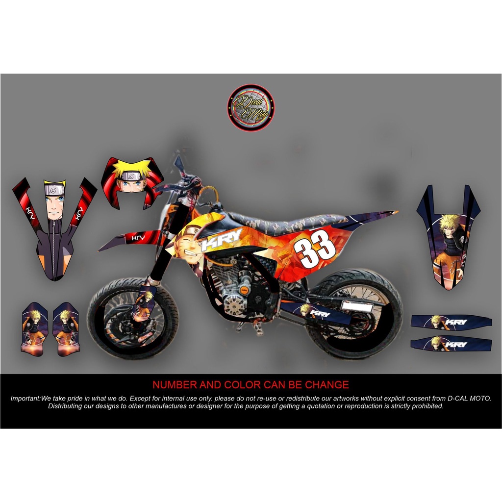 Decals, Sticker, Motorcycle, Decals Sticker for RUSI KRY 150 / 200 ...