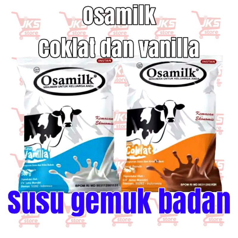 Osamilk ORIGINAL ORIGINAL Fat Milk Body 500GRAM | Shopee Philippines