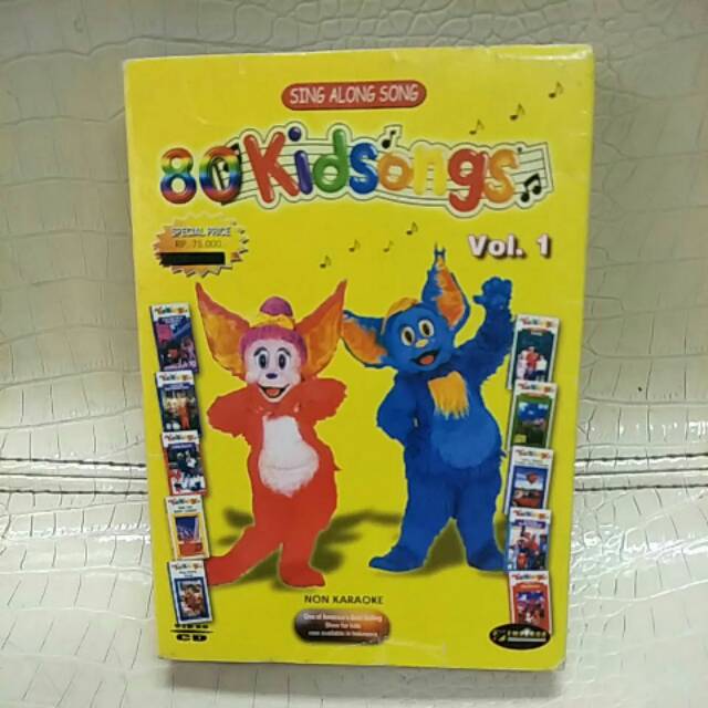 Original VCD sing along song 89 kids songs | Shopee Philippines