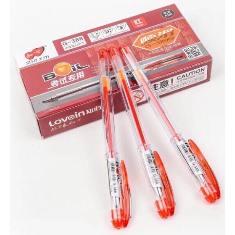 1Box/12Pcs Boil Sign Pen G-388 Gel Ink ZHIXIN / YOUMEI School Supplies ...